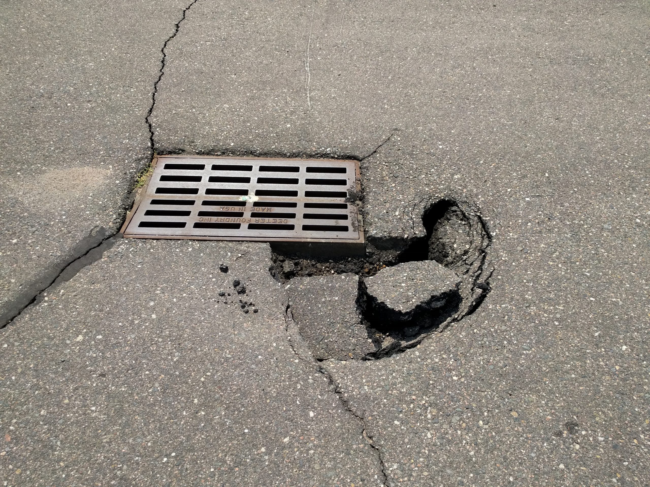 Construction Defect causing improper drainage and sinkholes. - Rivet ...